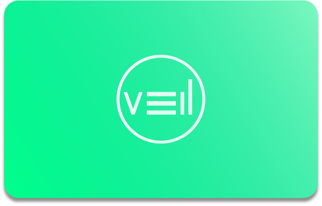 Veil Logo eGift Card. Purchase Veil Gift Cards Online.